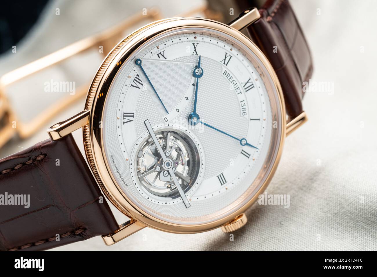 Breguet Classiqie Tourbillon Extra-Plat model Stock Photo - Alamy