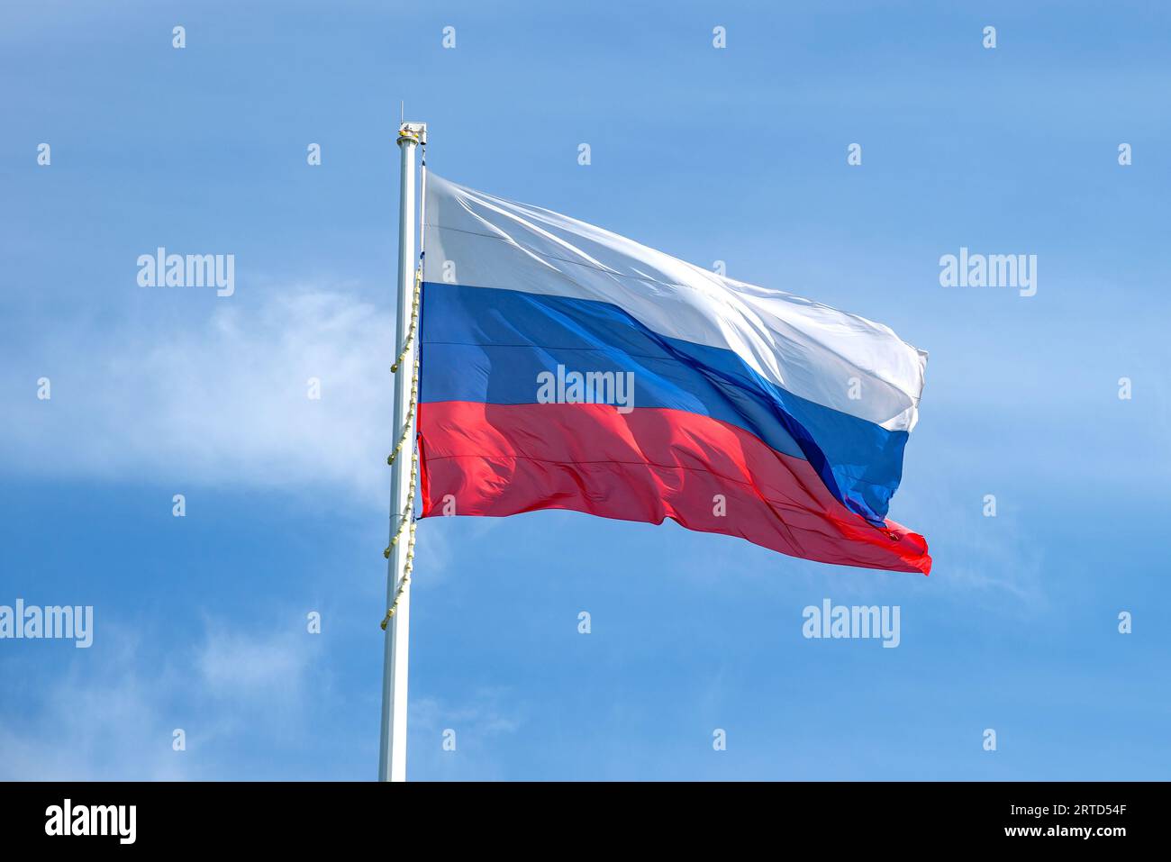 Flag of the Russian Federation Stock Photo - Alamy