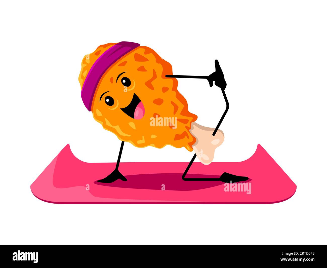 Chicken stretch Stock Vector Images - Alamy