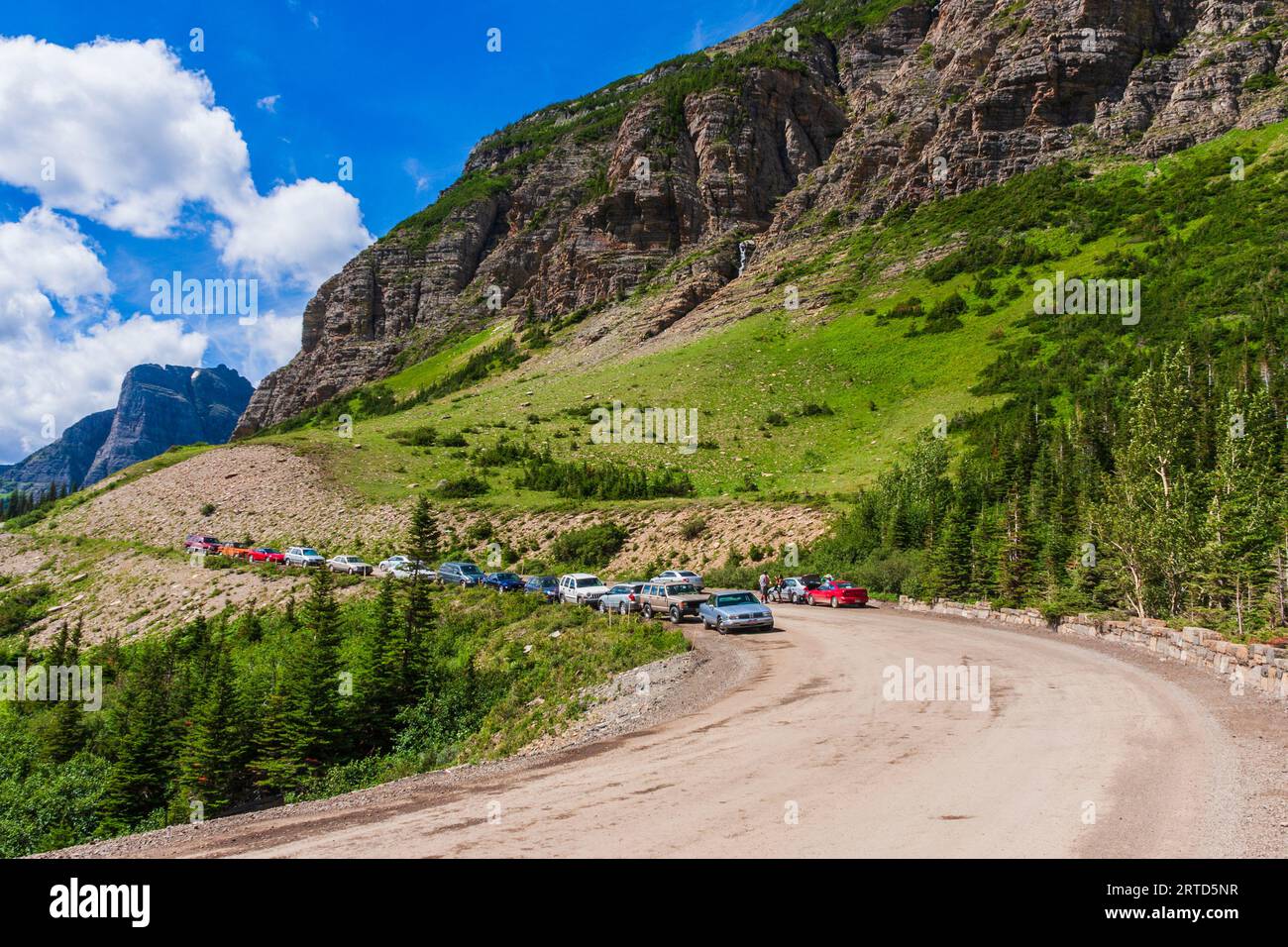 Going to the Sun Road in Glacier National Park in Montana. This amazing ...