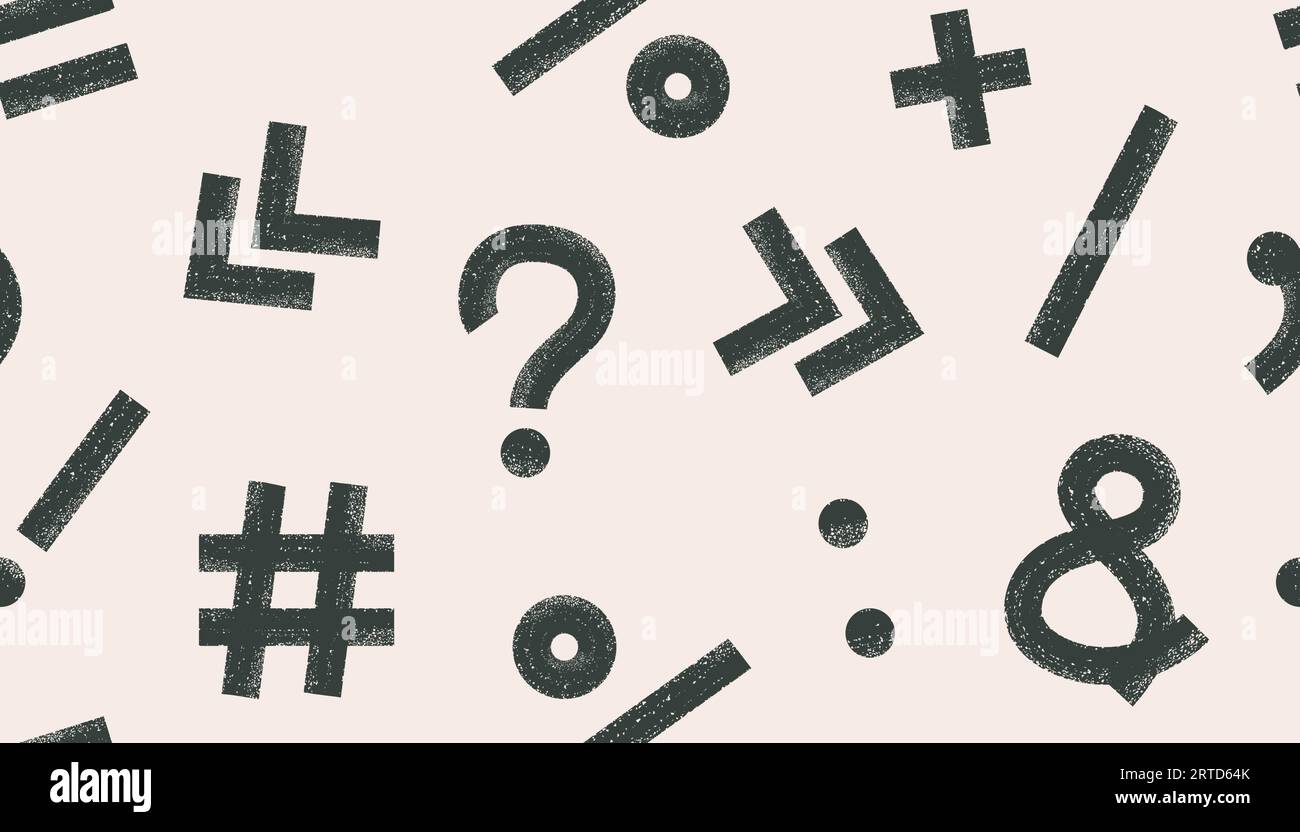 Ink bold brush line punktuation, plus, symbol, cross sign. Grunge black ...