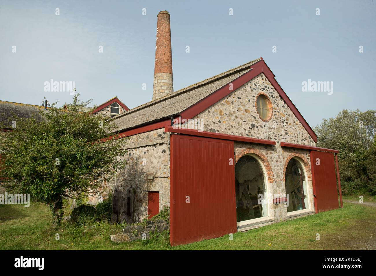East Pool Tin Mine Stock Photo - Alamy