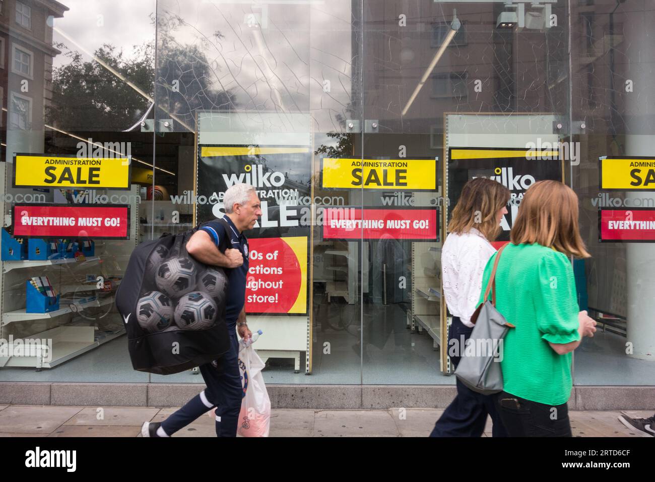 London, England, UK. 12 September 2023. Wilko administration sale and ...