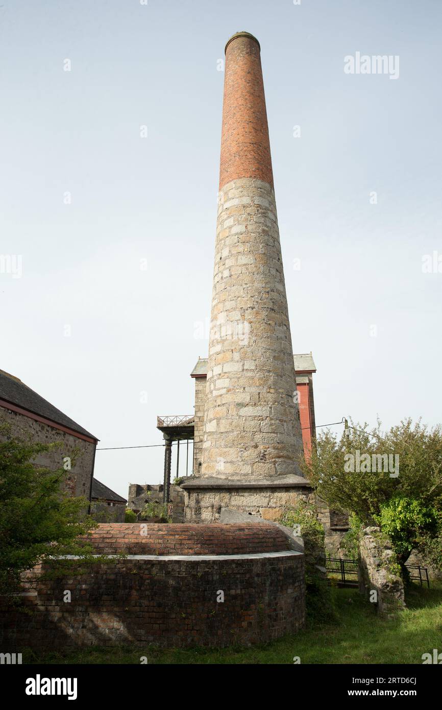 East Pool Tin Mine Stock Photo - Alamy