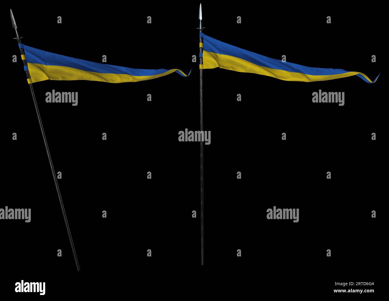 State flag of Ukraine - Yellow and blue national flag. a visual design ...