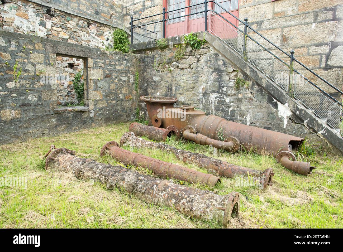 East Pool Tin Mine Stock Photo - Alamy