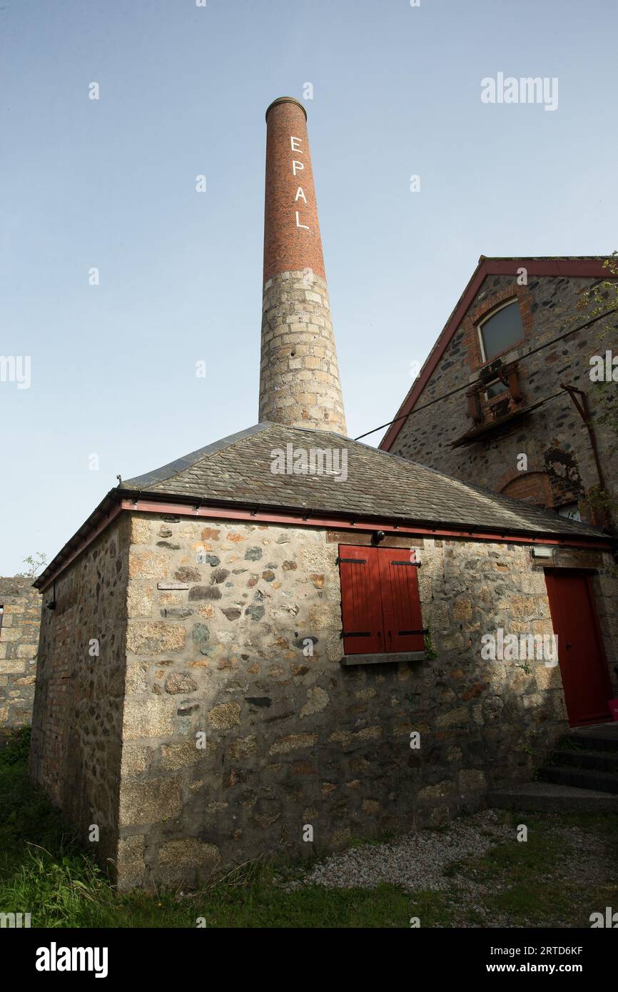East Pool Tin Mine Stock Photo - Alamy