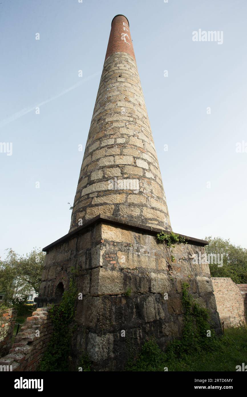East Pool Tin Mine Stock Photo - Alamy
