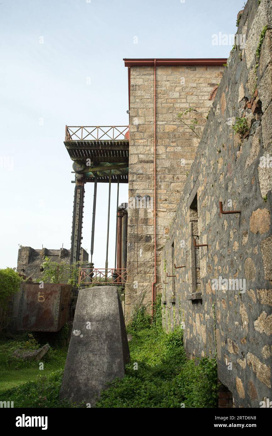 East Pool Tin Mine Stock Photo - Alamy