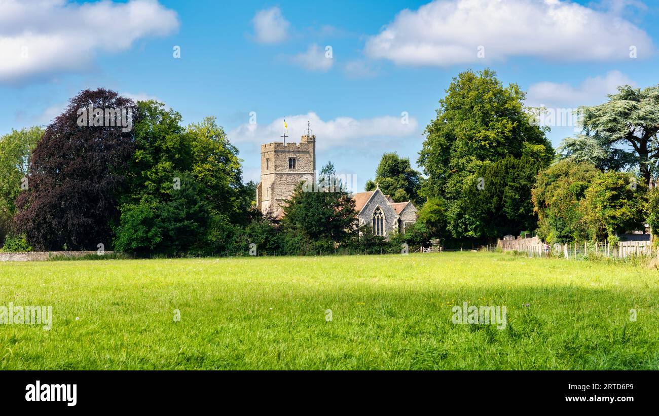 St Mary's Church in Lenham located between Maidstone and Ashford Stock ...