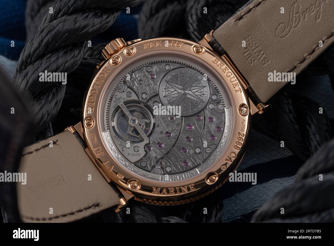 Various Breguet Marine watch models Stock Photo - Alamy
