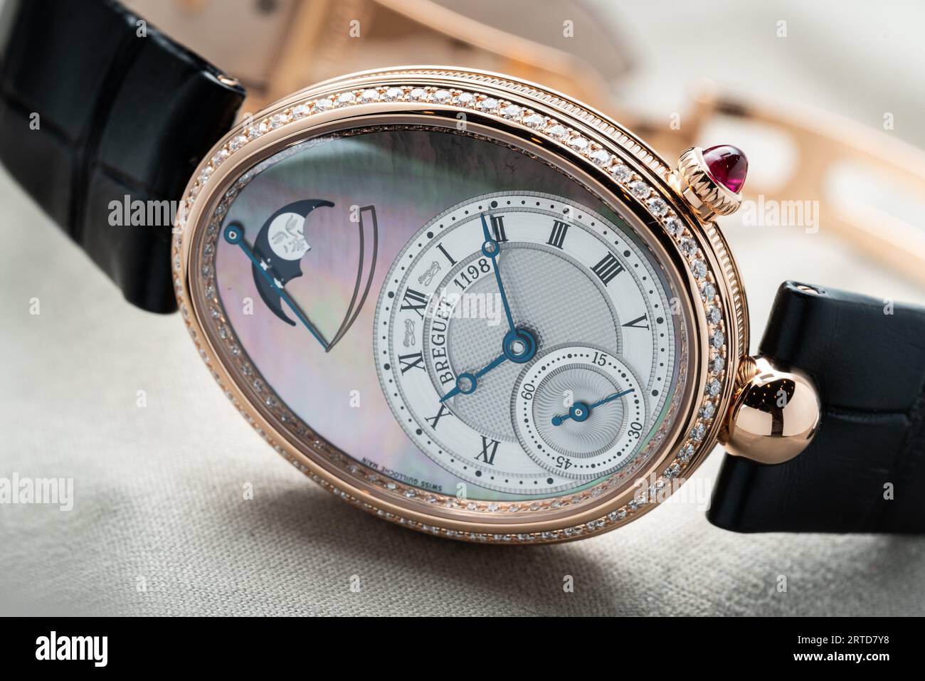 Various Breguet Reine de Naples watch models Stock Photo - Alamy