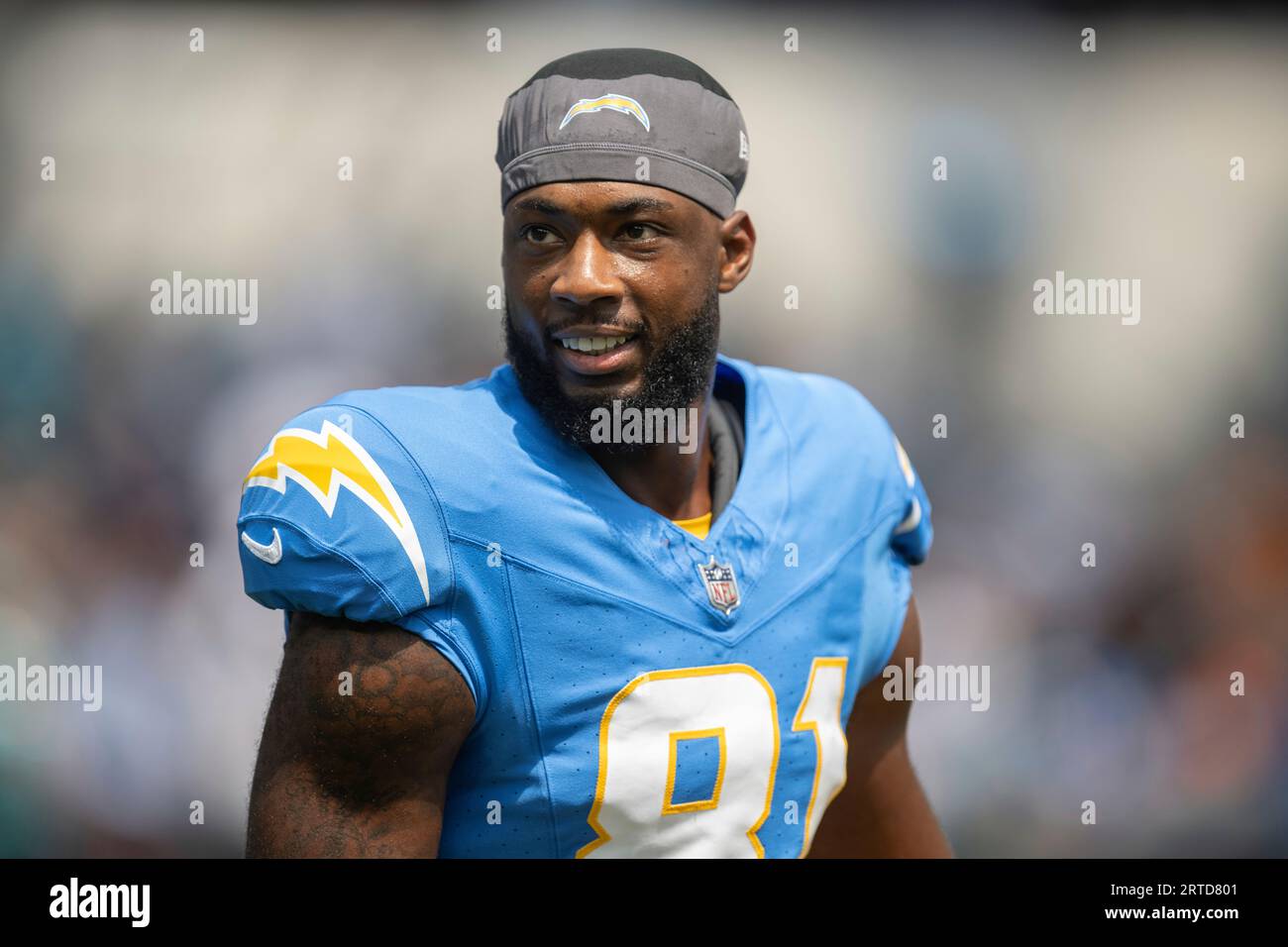 Los Angeles Chargers wide receiver Mike Williams (81) before an NFL ...