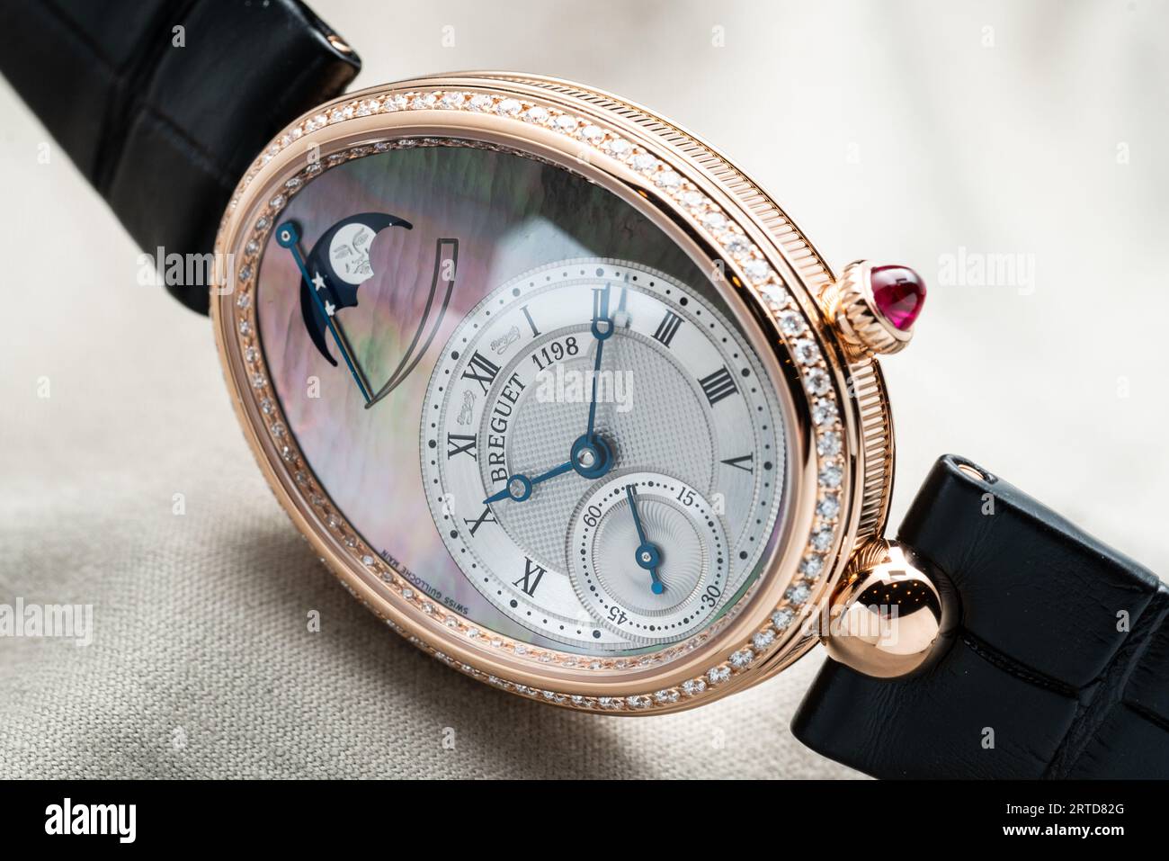 Various Breguet Reine de Naples watch models Stock Photo - Alamy
