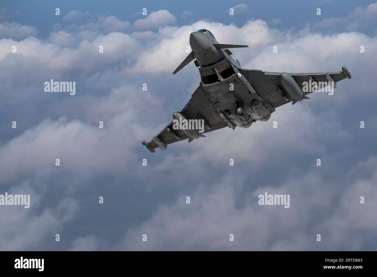 Italian Air Force Eurofighter Typhoon military fighter jets ...