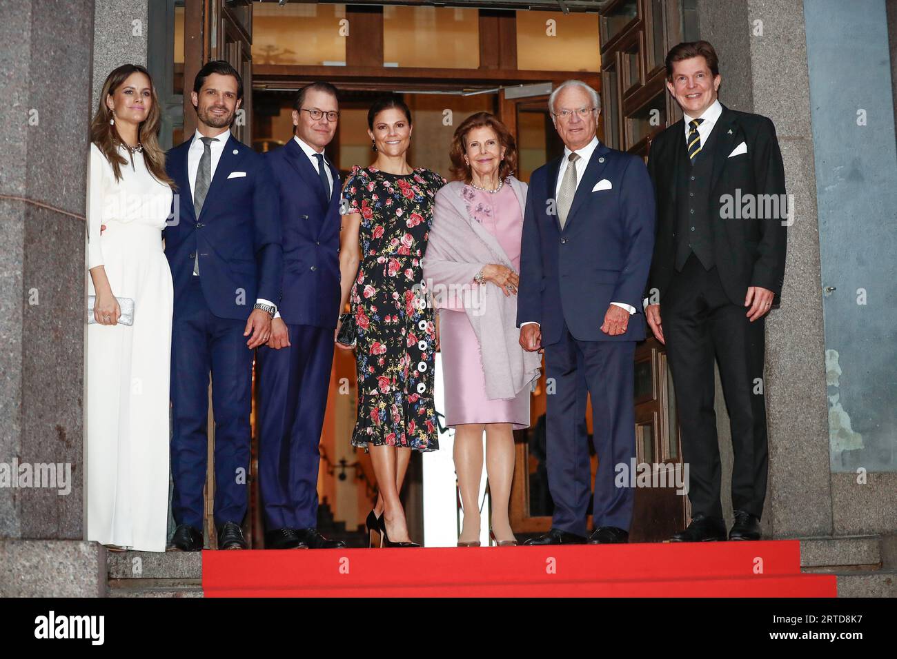 STOCKHOLM 20230912(L-R) Princess Sofia, Prince Carl Philip, Prince ...