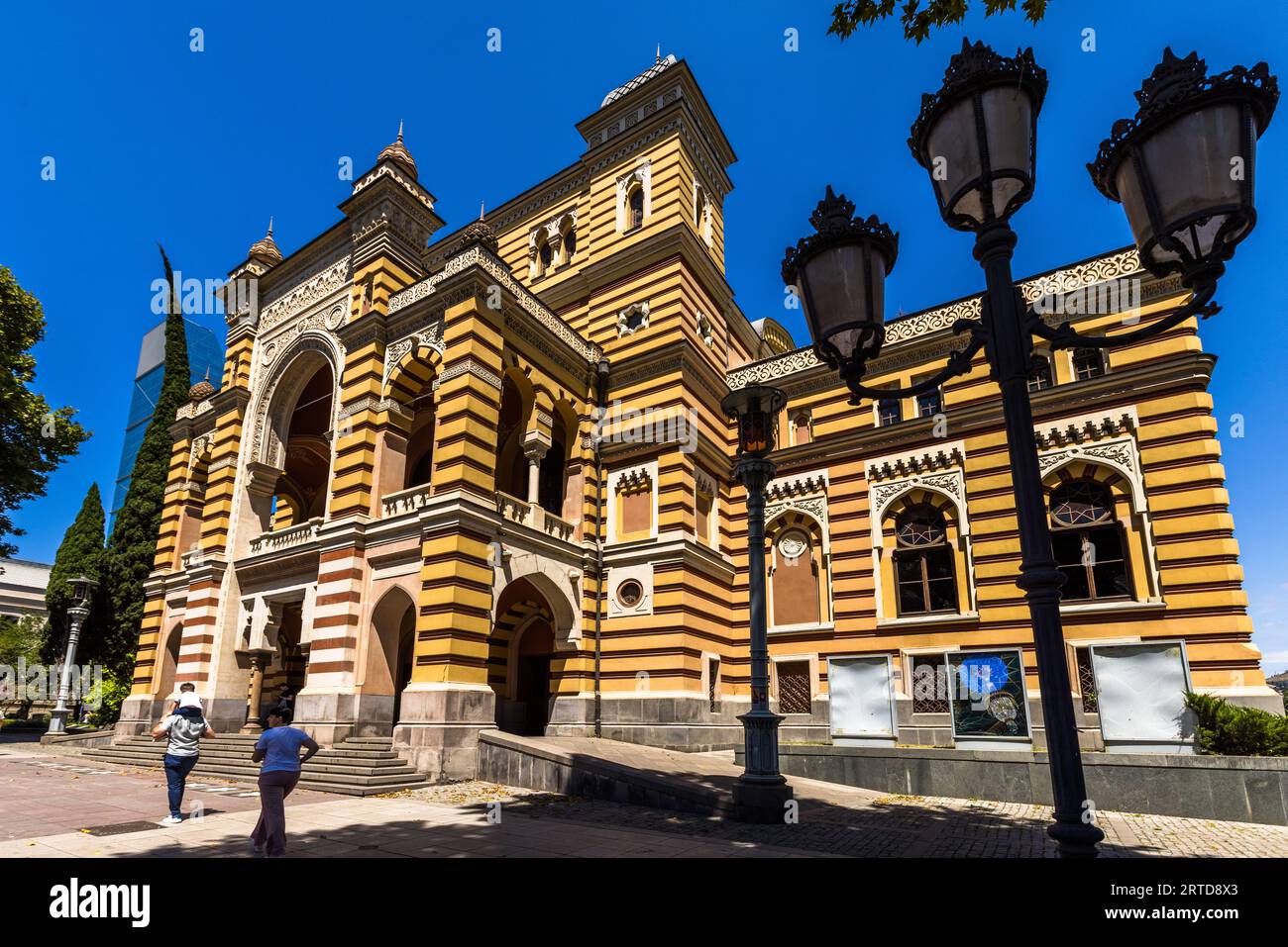 Opera and Ballet Theater of Tbilisi, Georgia Stock Photo - Alamy