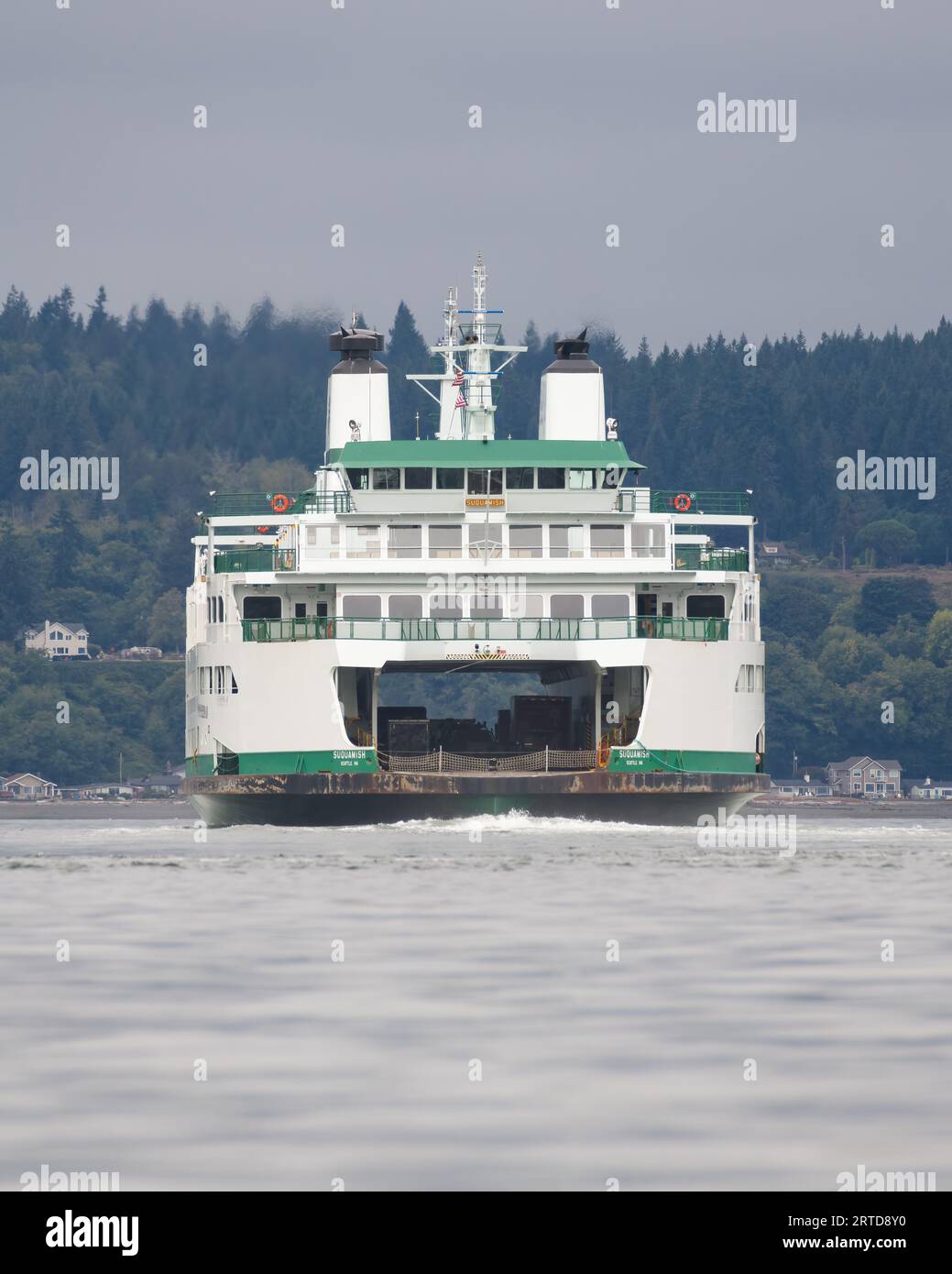 Mukilteo, WA, USA - September 11, 2023; Washington State Ferry MV ...