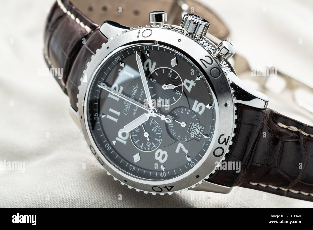 Various Breguet Type XXI watch models Stock Photo - Alamy