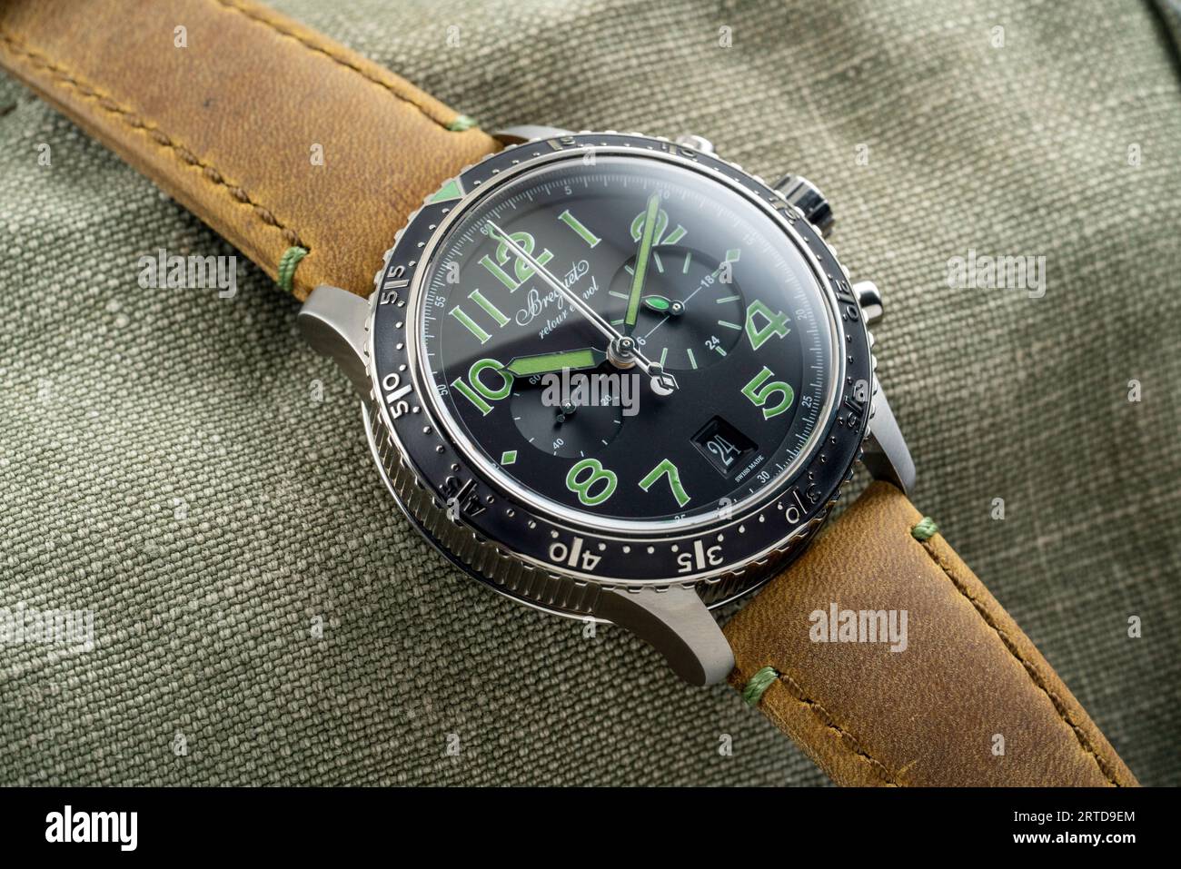 Various Breguet Type XXI watch models Stock Photo - Alamy