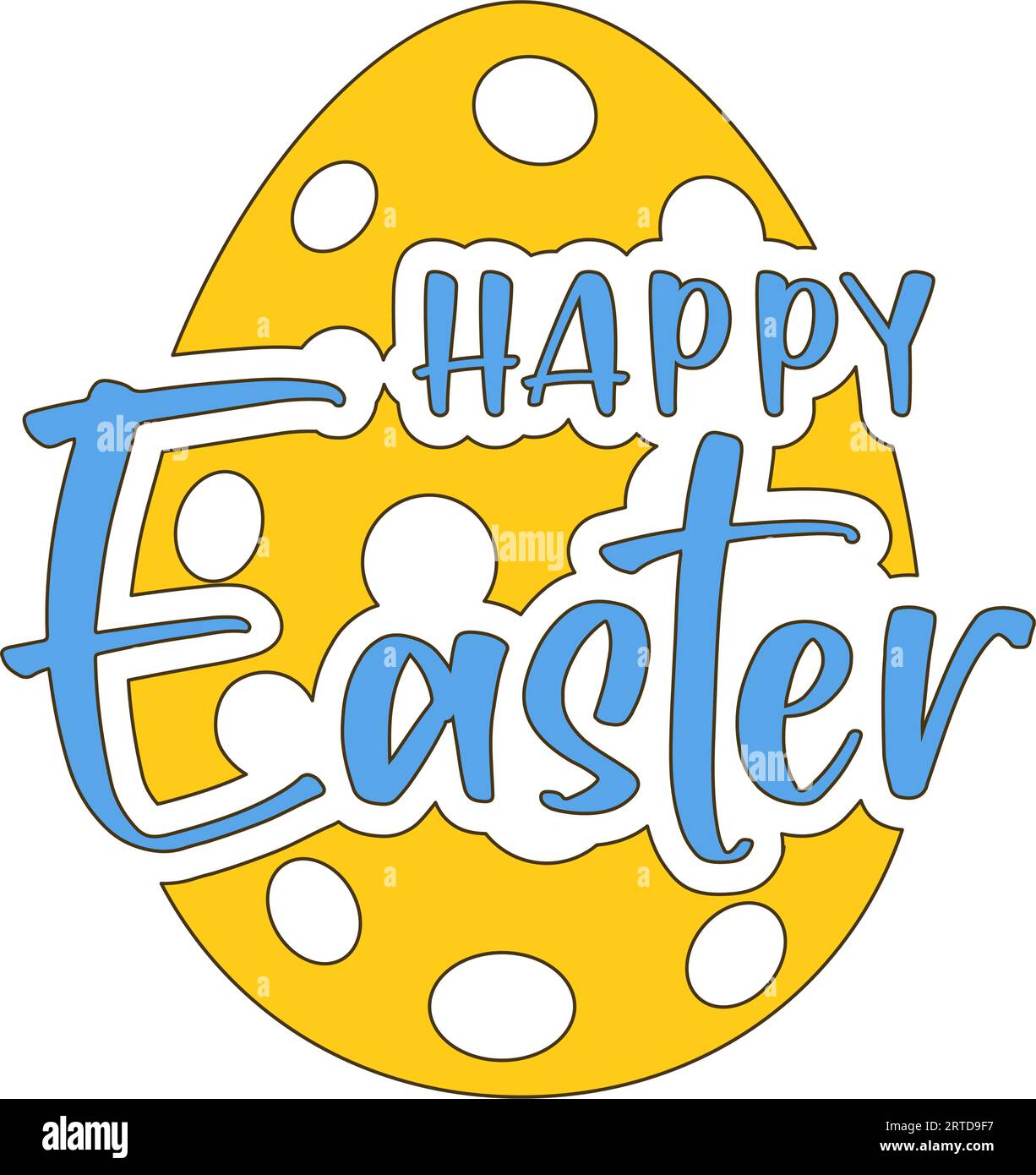 Egg with dots Stock Vector Images - Alamy