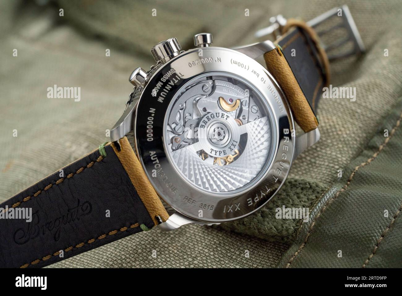 Various Breguet Type XXI watch models Stock Photo - Alamy