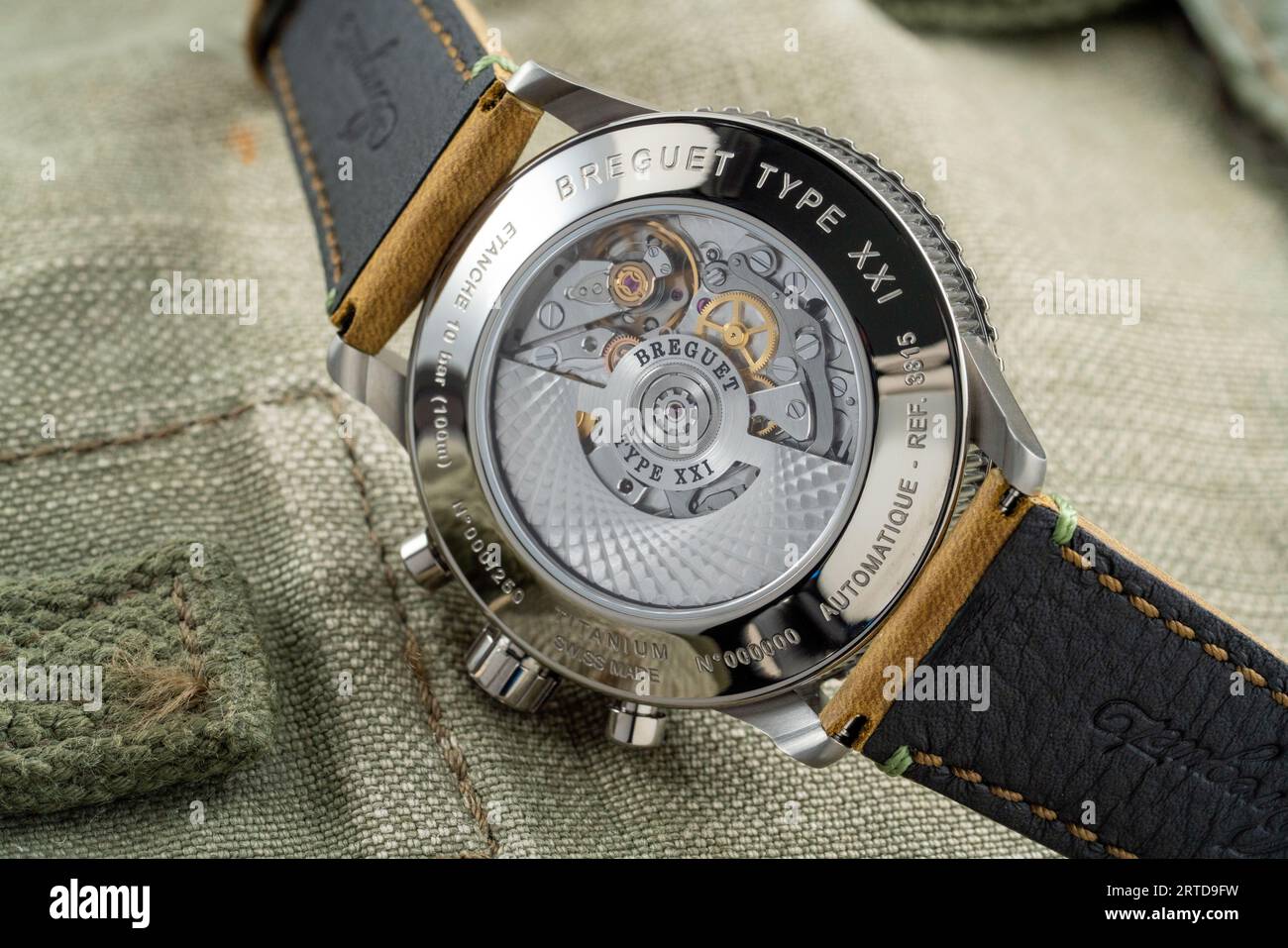 Various Breguet Type XXI watch models Stock Photo - Alamy