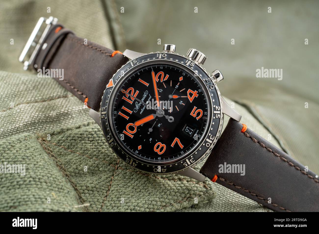 Various Breguet Type XXI watch models Stock Photo - Alamy