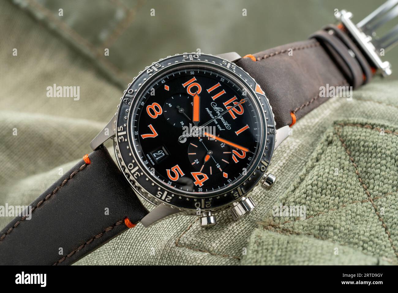 Various Breguet Type XXI watch models Stock Photo - Alamy
