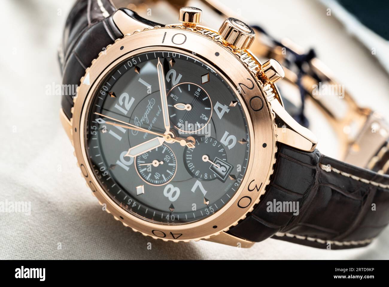 Various Breguet Type XXI watch models Stock Photo - Alamy
