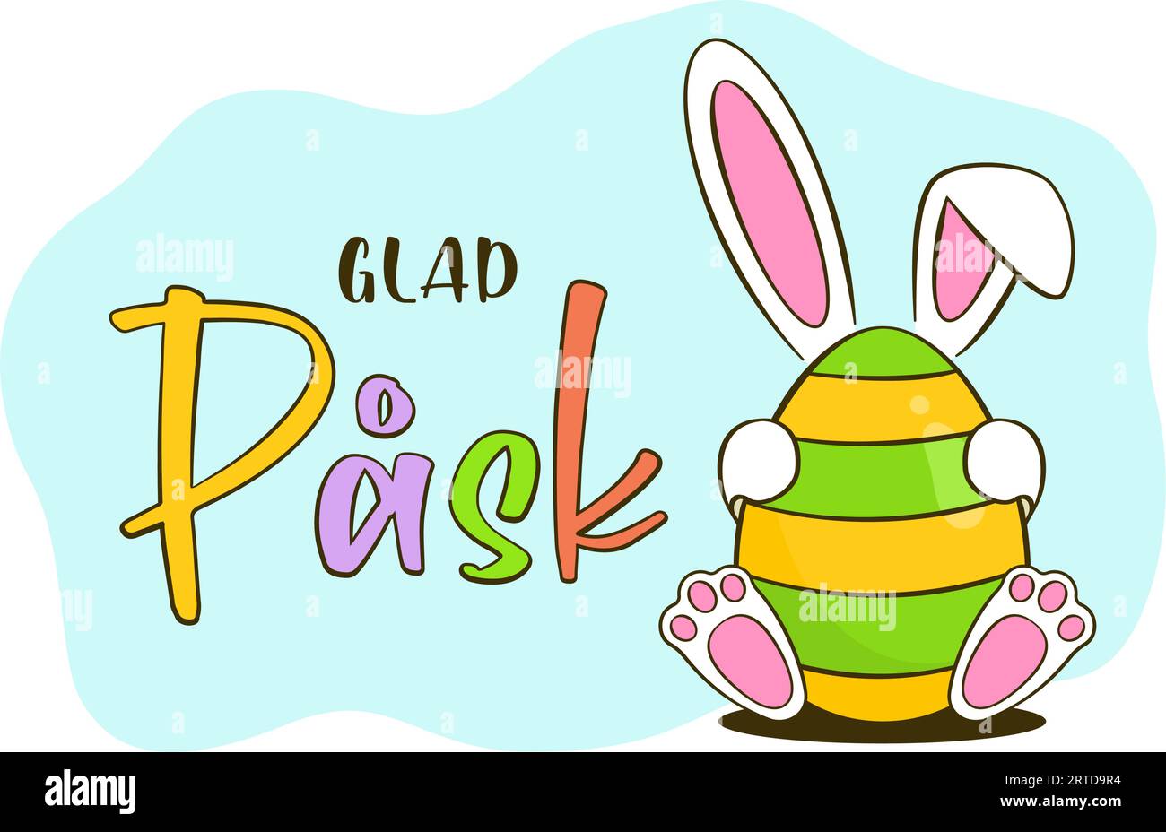 Swedish easter egg Stock Vector Images - Alamy
