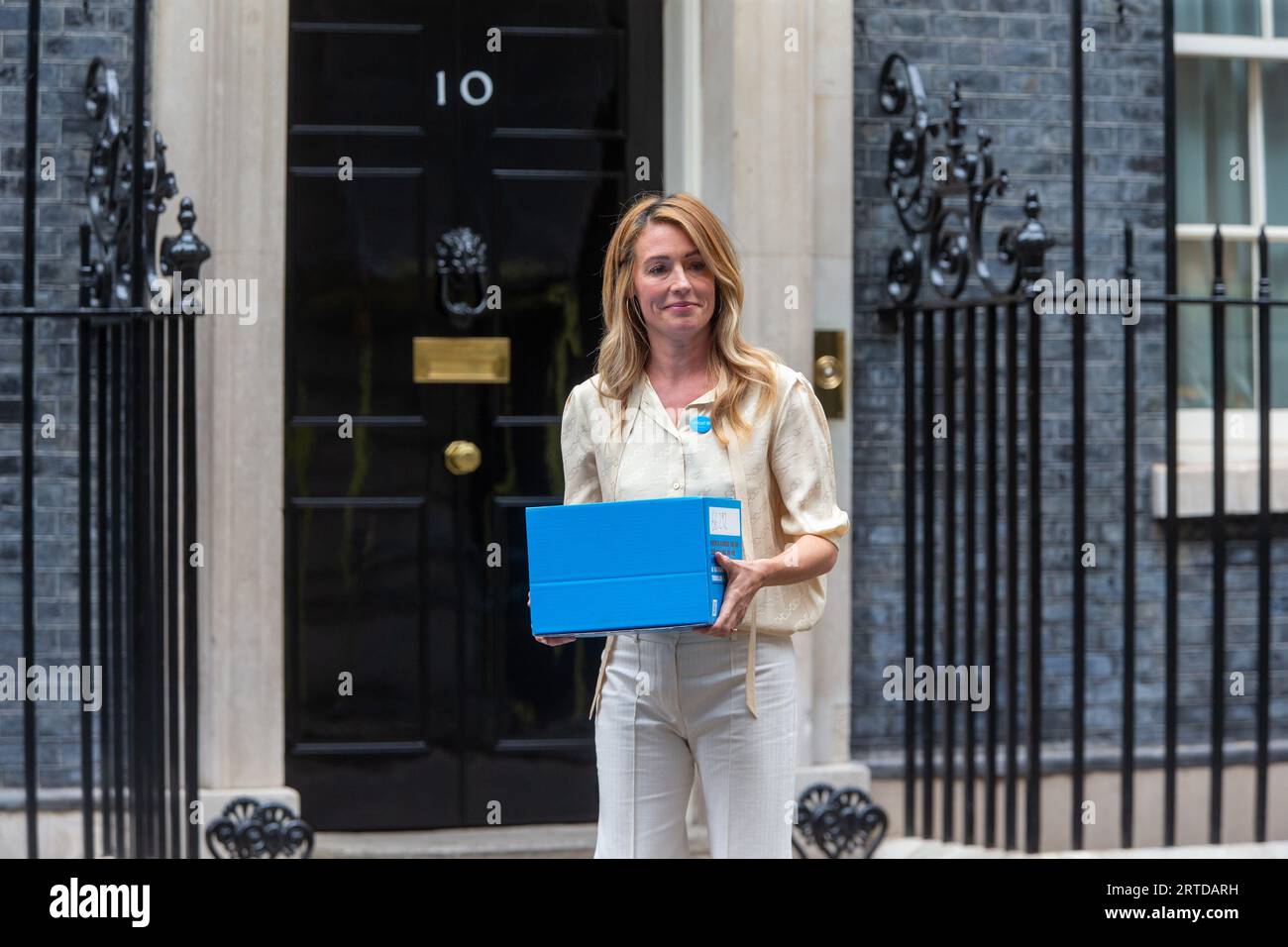 London, England, UK. 12th Sep, 2023. UNICEF UK ambassador CAT DEELEY ...
