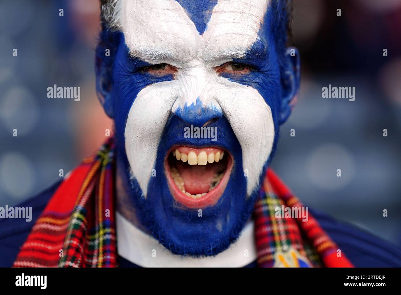 A Scotland fan during the 150th Anniversary Heritage international ...