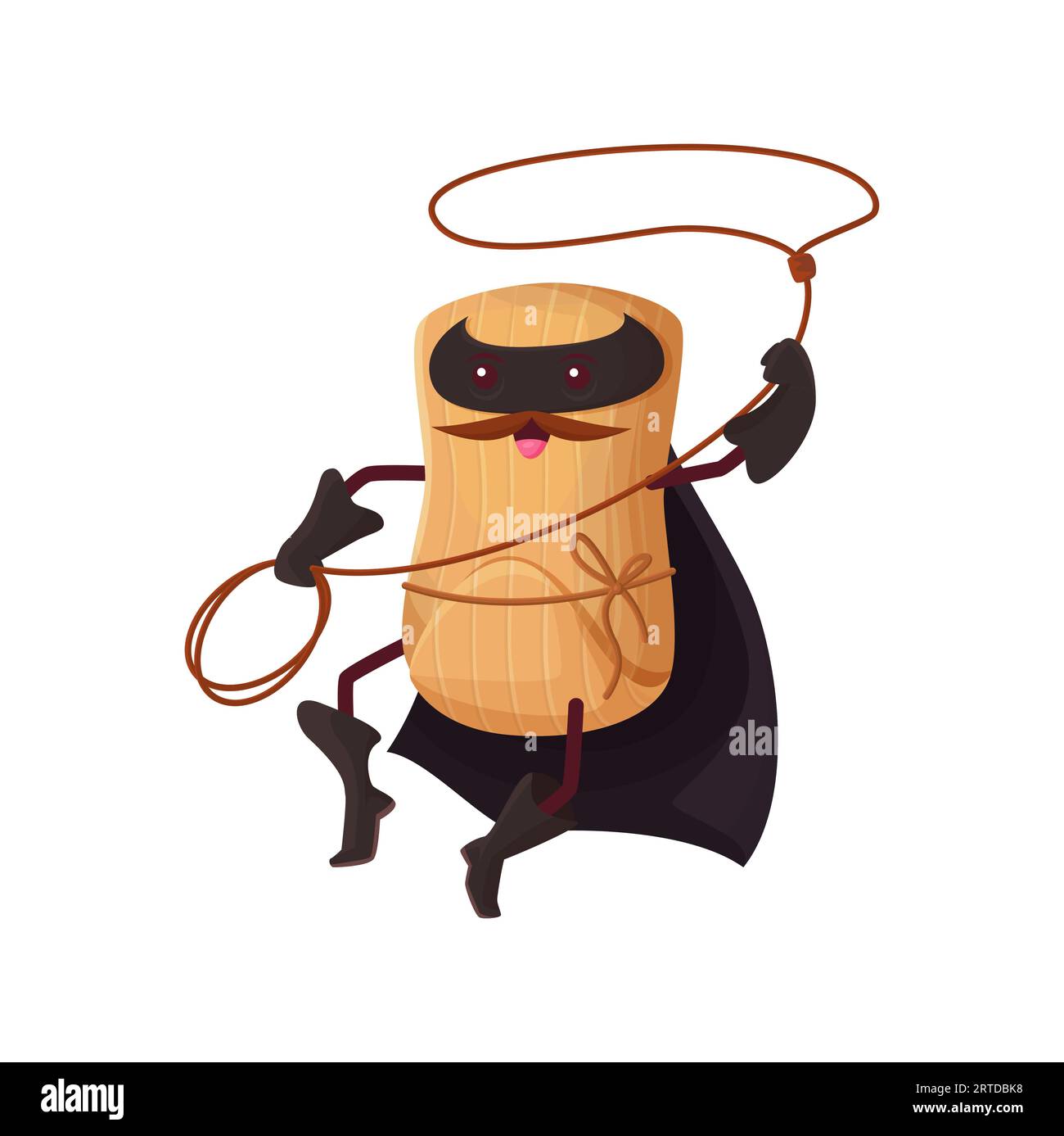 Cartoon tex mex tamales superhero character. Funny vector mexican food ...