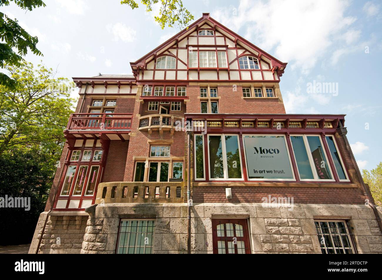 MOCO, Museum of Contemporary Art, Amsterdam, Netherlands Stock Photo ...