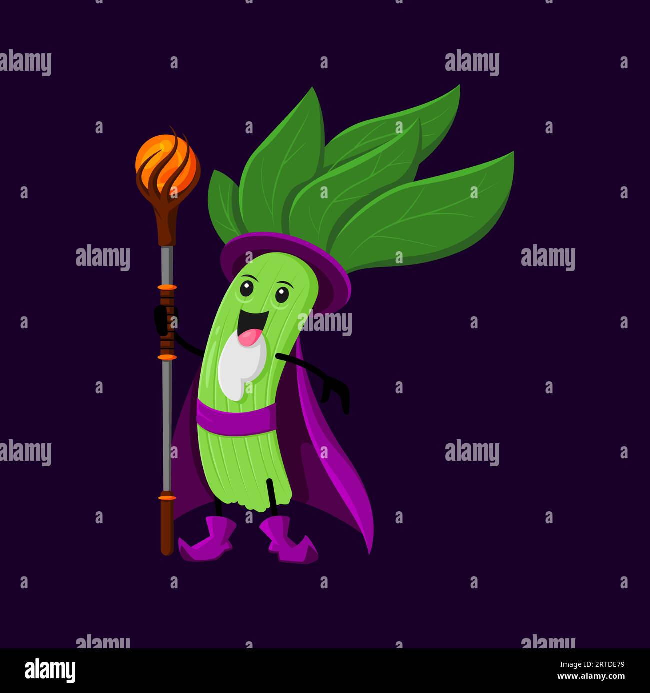 Cartoon Vegetarian And Vegan