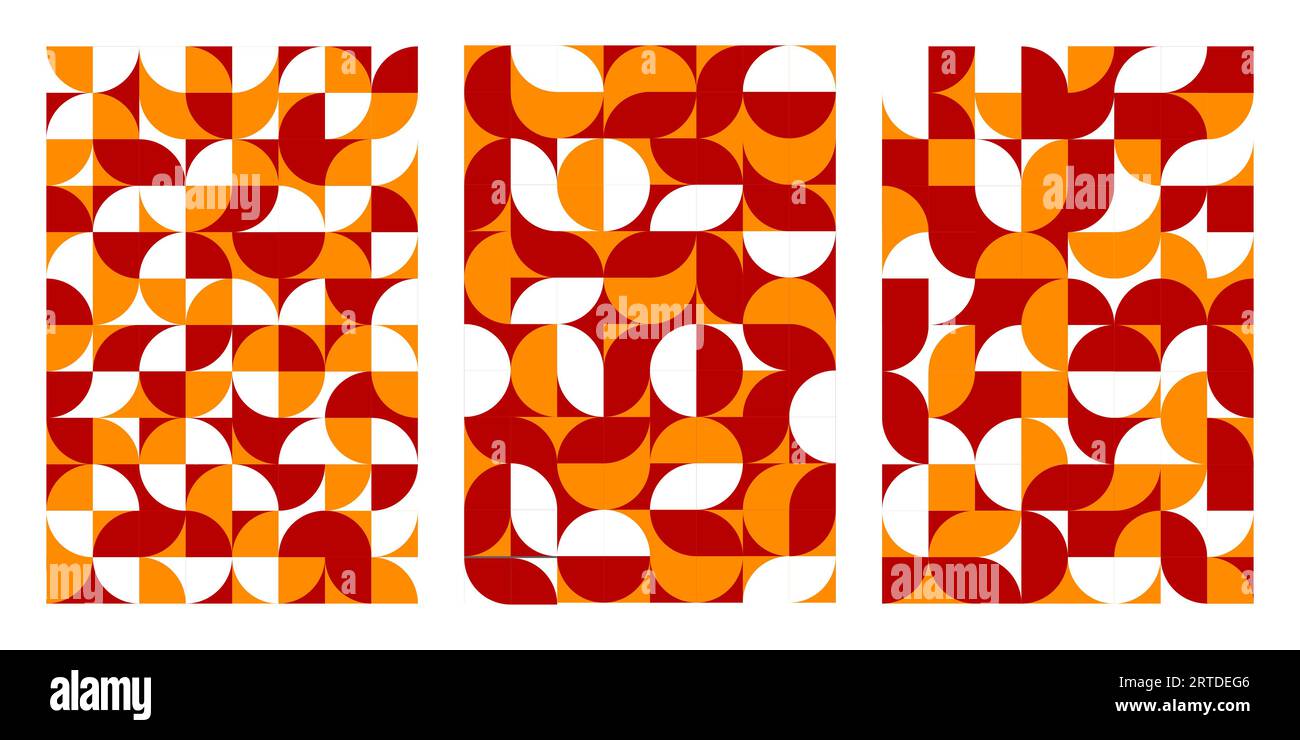 Abstract autumn modern geometric pattern background. Scandinavian ... Abstract autumn modern geometric pattern background. Scandinavian ...