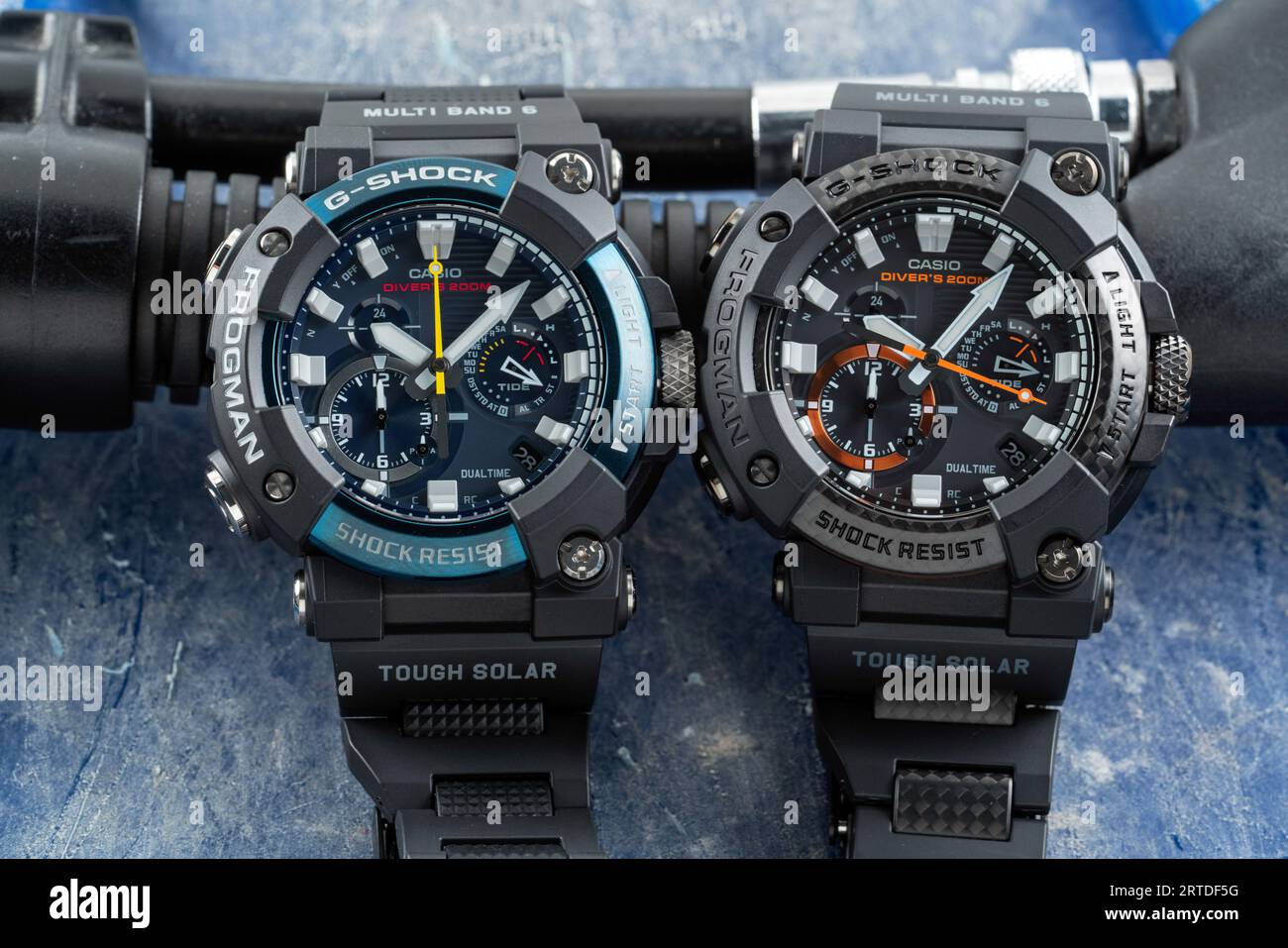 Casio G-Shock Frogman Stock Photo - Alamy