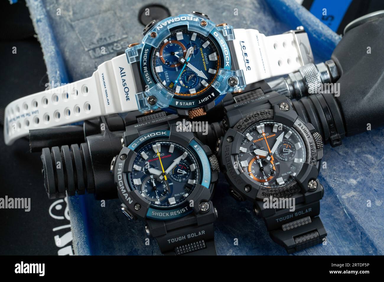 Casio G-Shock Frogman Stock Photo - Alamy