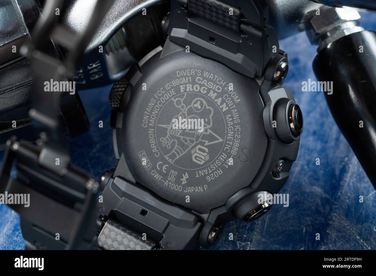 Casio G-Shock Frogman Stock Photo - Alamy