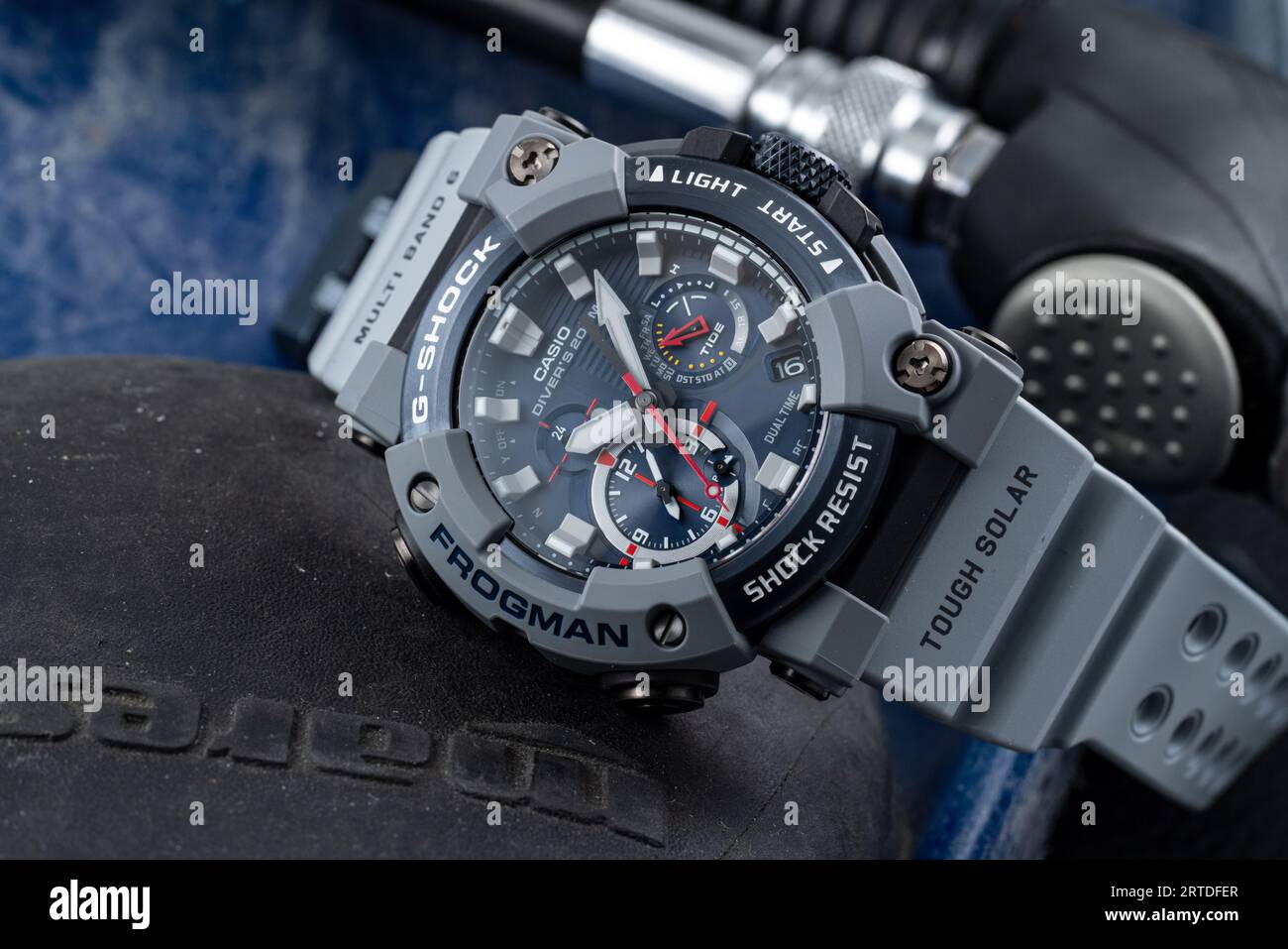 Casio G-shock Frogman Royal Navy GWF-A1000RN-8AER Stock Photo - Alamy