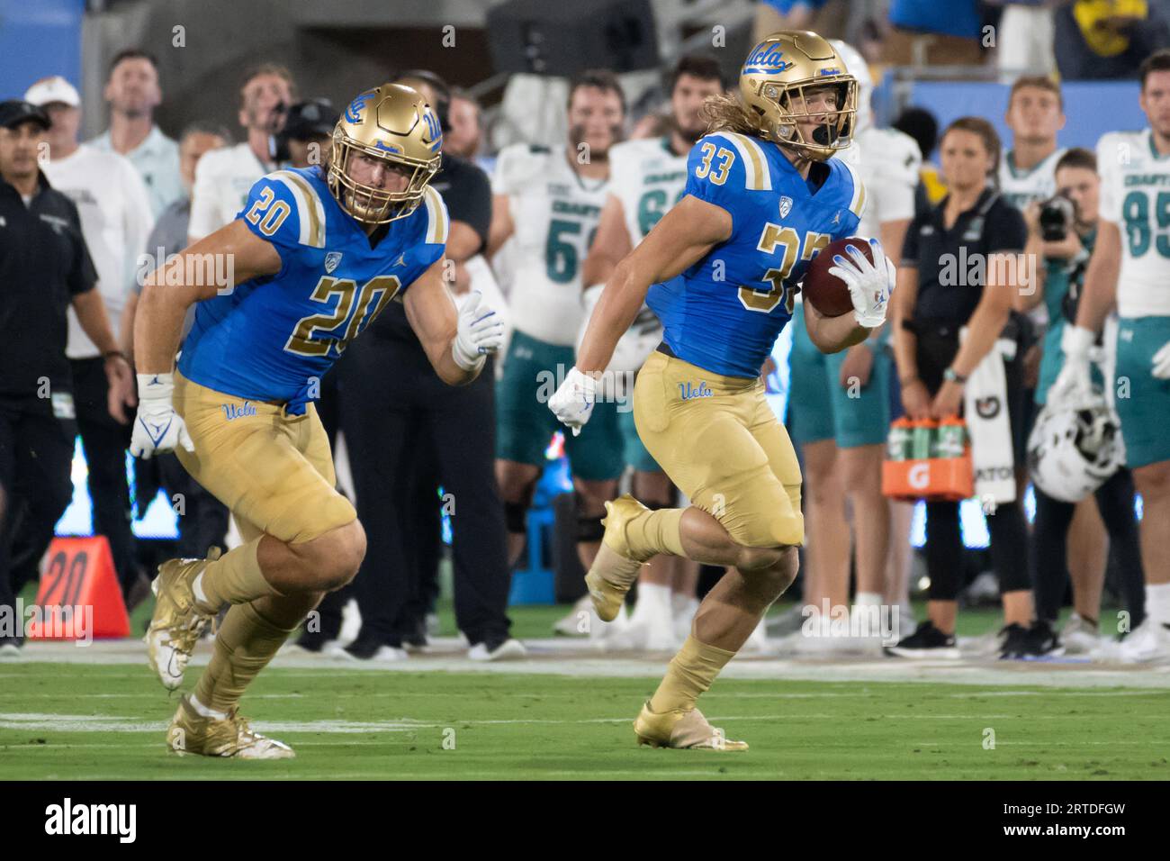Pasadena, United States. 02nd Sep, 2023. UCLA Bruins running back ...