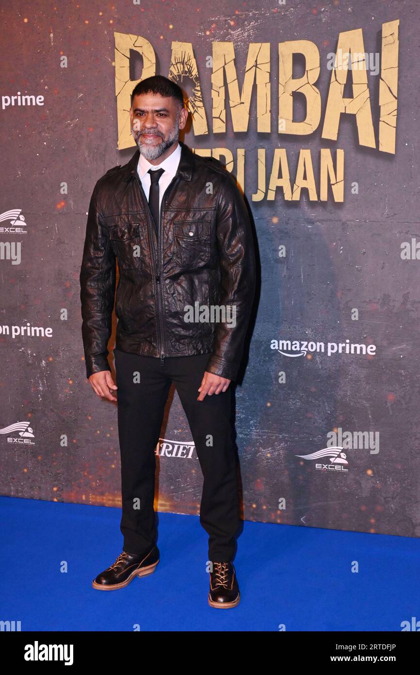 London, UK. 12th Sep, 2023. Shujaat Saudagar at global premiere of ...