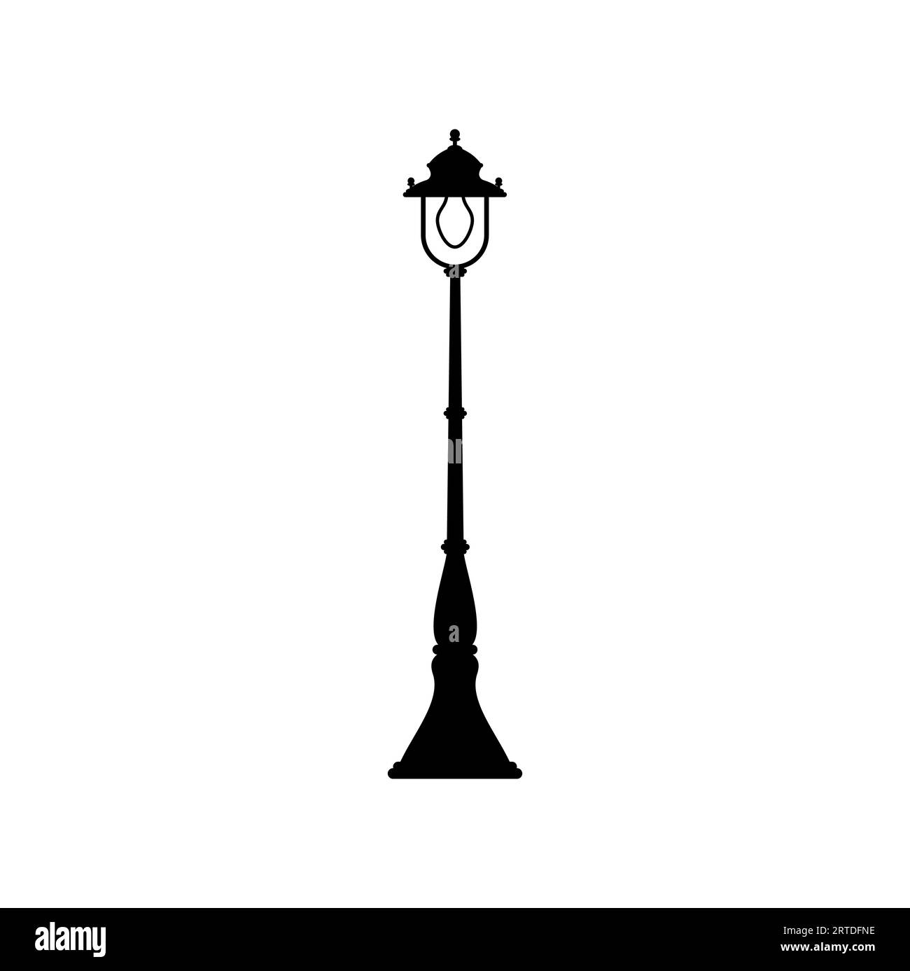 Black victorian lamp post hi-res stock photography and images - Alamy