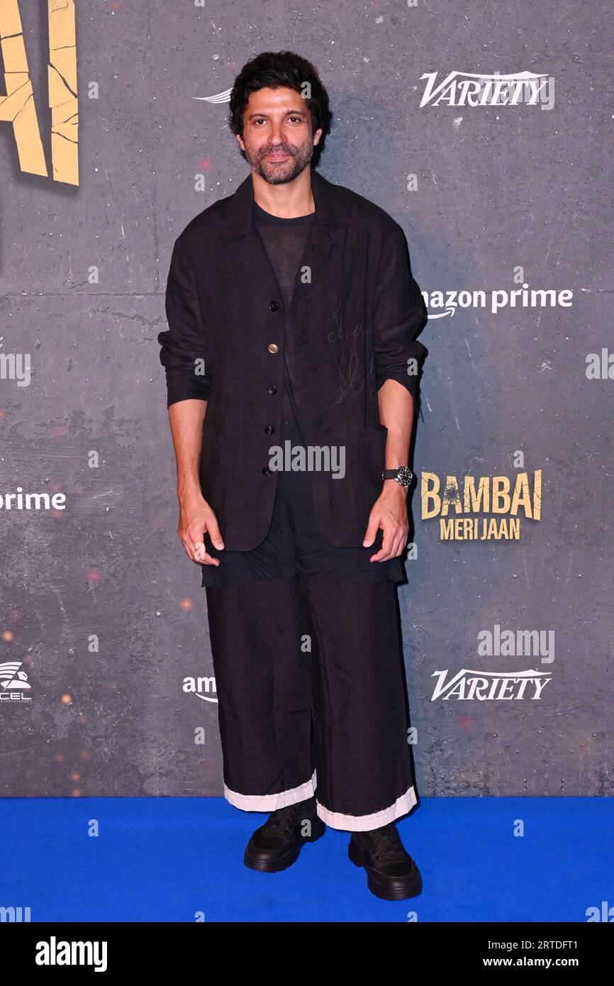 London, UK. 12th Sep, 2023. Farhan Akhtar at global premiere of Amazon Prime's next original ...