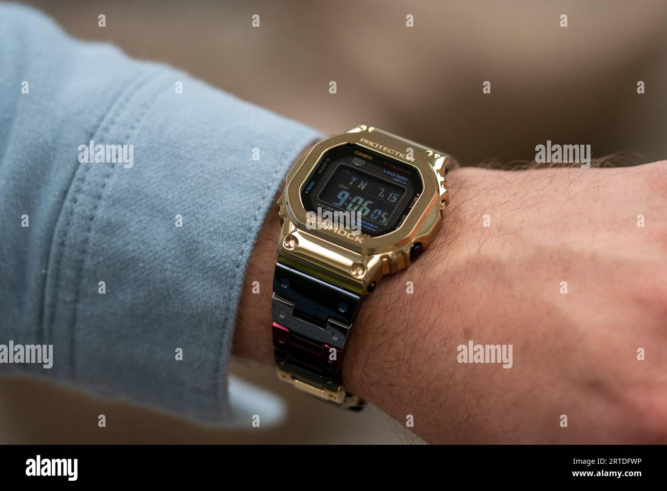 Casio G-Shock GMW-B5000TR-9ER Stock Photo - Alamy