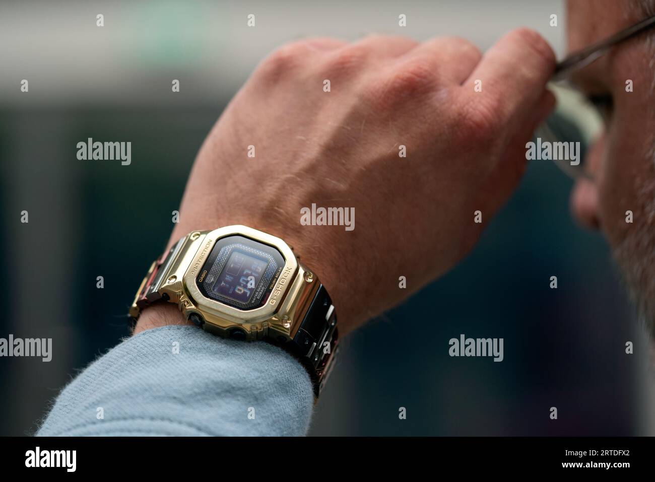 Casio G-Shock GMW-B5000TR-9ER Stock Photo - Alamy