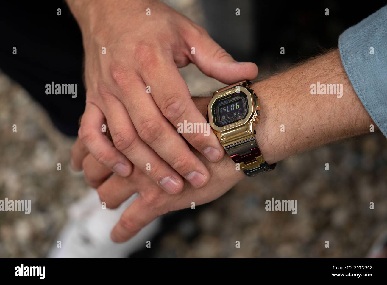 Casio G-Shock GMW-B5000TR-9ER Stock Photo - Alamy