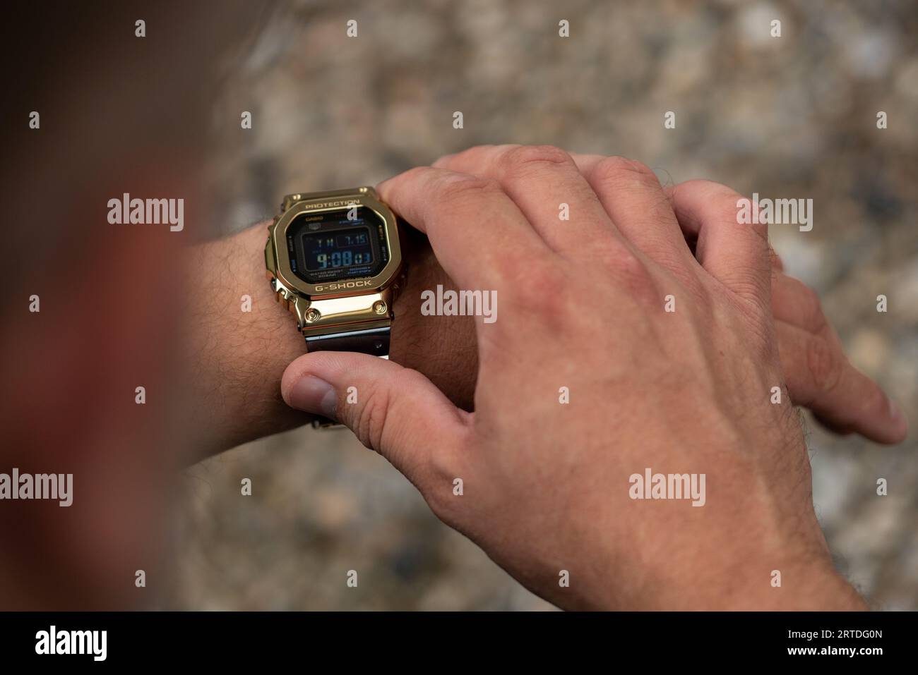 Casio G-Shock GMW-B5000TR-9ER Stock Photo - Alamy