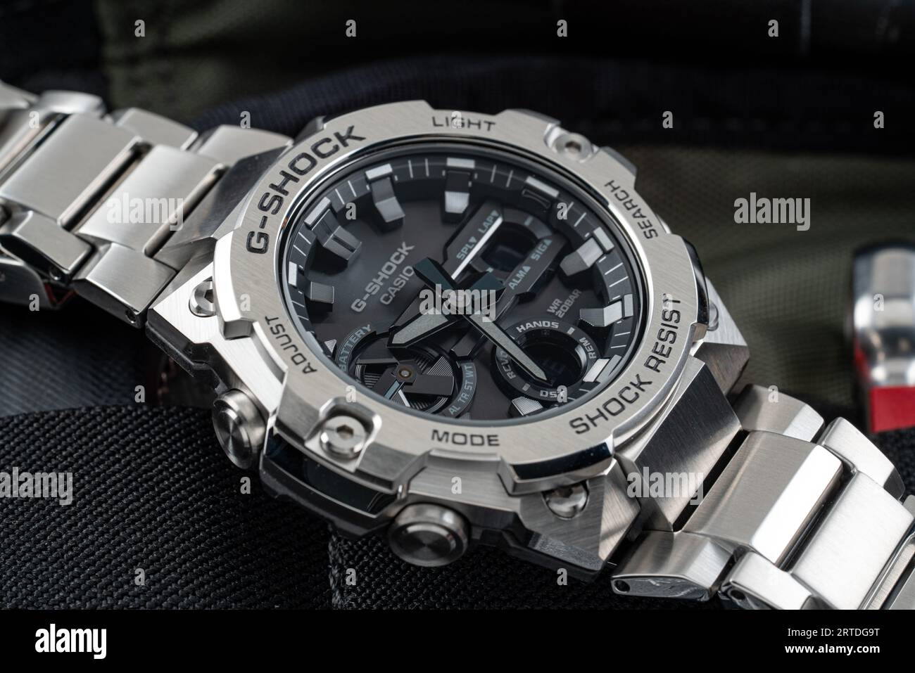 Casio G-Shock GST-B100D-1ADR Stock Photo - Alamy